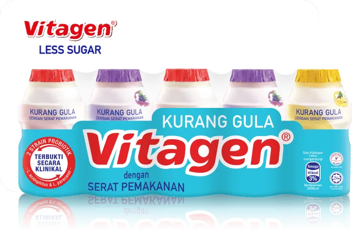 The regular VITAGEN – A Probiotic Drink for Gut Health