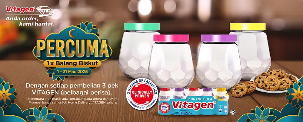 Malaysia's No.1 Probiotic Drink for Gut Health – VITAGEN
